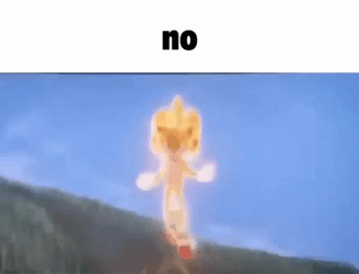 Sonic The Hedgehog Super Sonic Blast No GIF | GIFDB.com