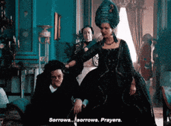 Sorrows Prayers Queen Comforting GIF | GIFDB.com