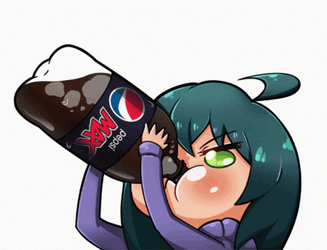 Sosa Chug Anime Girl GIF | GIFDB.com