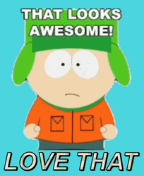 South Park Kyle Looks Everything Is Awesome GIF | GIFDB.com