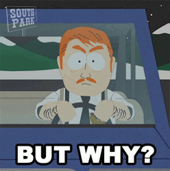 South Park Sergeant Harrison Yates But Why GIF | GIFDB.com