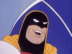 Space Ghost Chad Ghostal Laugh GIF | GIFDB.com