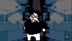 Pointed Nose Spamton Deltarune Gameplay GIF | GIFDB.com