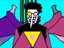 Big Shot Spamton Neo Video Character GIF | GIFDB.com