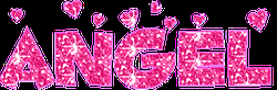 Sparkles In Angel Text GIF | GIFDB.com