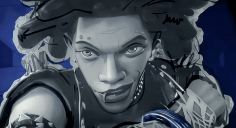 Spider Punk Without Mask GIF | GIFDB.com