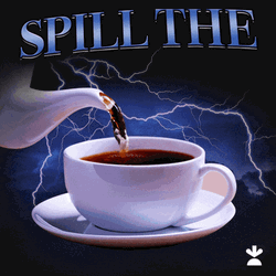 Spill The Tea Text Animation GIF | GIFDB.com