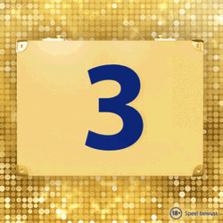 Spinning Number 3 Animated Art GIF | GIFDB.com