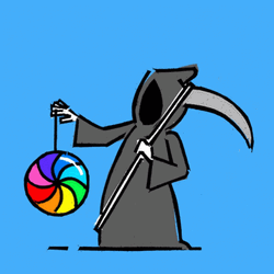 Grim Reaper Spinning Wheel GIF | GIFDB.com