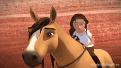 Spirit Neigh On Lucky Prescott GIF | GIFDB.com
