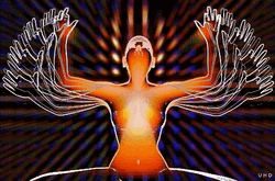 Spiritual Meditation Energy Art GIF | GIFDB.com