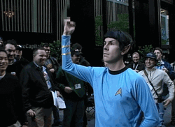Spock Giving Finger GIF | GIFDB.com
