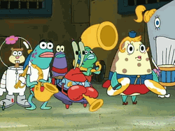 Spongebob Friends Singing Band GIF | GIFDB.com