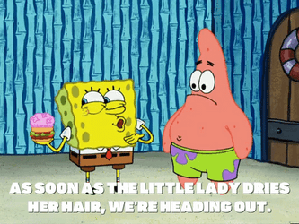 Spongebob Head Out Plans GIF | GIFDB.com