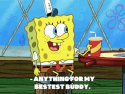 Spongebob Lunch Break Krusty Krab Best Buddy GIF | GIFDB.com