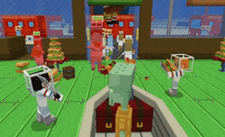 Spongebob Minecraft Axolotl GIF | GIFDB.com