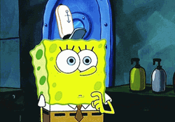 Spongebob Mischievous Reaction GIF | GIFDB.com