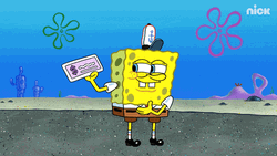Spongebob Money Bounce It GIF | GIFDB.com