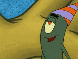 Spongebob Plankton Birthday Cake GIF | GIFDB.com