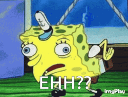 Spongebob Squarepants Ehh GIF | GIFDB.com