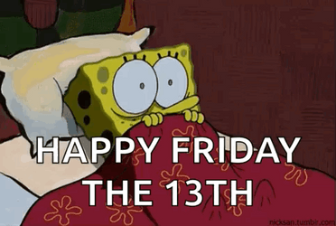 Spongebob Squarepants Friday The 13th Meme GIF | GIFDB.com