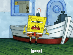 Spongebob Squarepants Nervous Laugh GIF | GIFDB.com