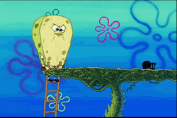 Spongebob Squarepants Spouting Water GIF | GIFDB.com