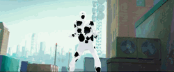 Spot Teleporting Spiderman In Spider Verse GIF | GIFDB.com