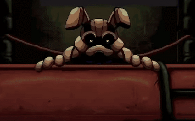 Spring Bonnie With Creepy Face Jumpscare GIF | GIFDB.com