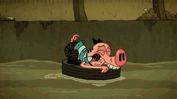 Squeal Like A Pig In The Water GIF | GIFDB.com