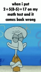 Squidward Burst In Math Meme GIF | GIFDB.com