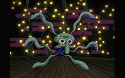 Squidward Dancing Squiggly Arms GIF | GIFDB.com