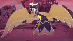 Stab Angel Devil Cartoon GIF | GIFDB.com