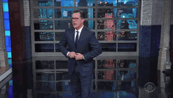 Standing Ovation Audience Clapping Stephen Colbert GIF | GIFDB.com