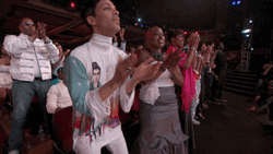 Standing Ovation Clapping Crowd Prince Bet Awards 2010 GIF | GIFDB.com