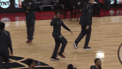 Stanky Leg Toronto Raptors Dance GIF | GIFDB.com