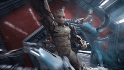 Star Lord What Intense Fight With Groot GIF | GIFDB.com