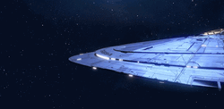 Star Trek Starship Passing By GIF | GIFDB.com