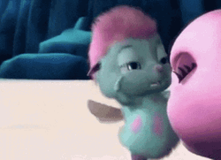 Startled Bibble Scared Flying Away GIF | GIFDB.com