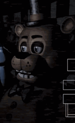 Startled Freddy Fazbear Rolling Eyes Meme GIF | GIFDB.com