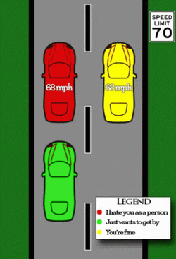 Stay In Your Lane Cars GIF | GIFDB.com