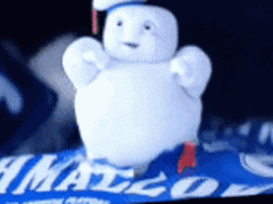 Stay Puft Marshmallow Man Giggly Confection GIF | GIFDB.com