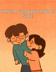 Stay Safe Couple Hugging GIF | GIFDB.com