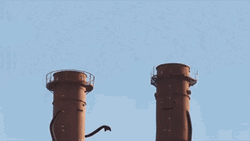 Steam From Two Holding Chimney GIF | GIFDB.com