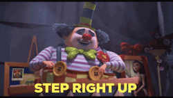 Step Right Up Clown GIF | GIFDB.com