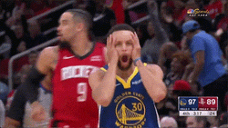 Steph Curry 3 Nba Shocked Face GIF | GIFDB.com
