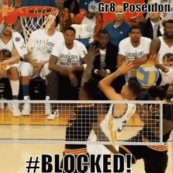 Steph Curry Blocked Dunk GIF | GIFDB.com