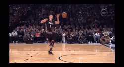 Steph Curry Dunk Reach Ring GIF | GIFDB.com