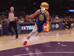 Steph Curry Failed Slide Dunk GIF | GIFDB.com