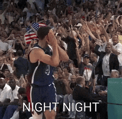 Steph Curry Night Night Black Jersey Poses GIF | GIFDB.com